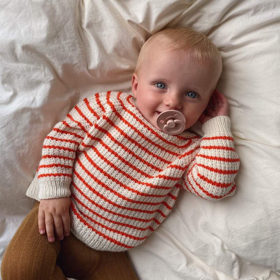 PetiteKnit Friday Sweater Baby - Knitting Pattern
