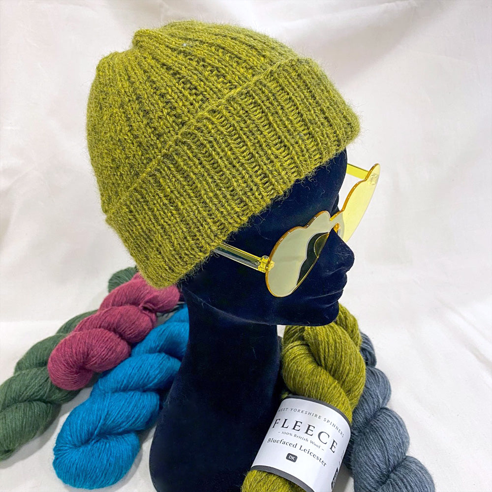 Fern Beanie by Tilde Olsen (PDF pattern)